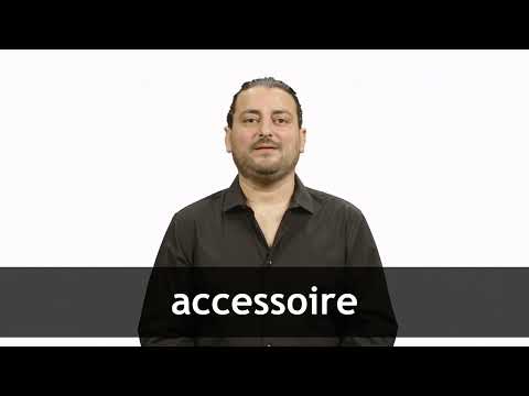 English Translation of “ACCESSOIRE” | Collins French-English Dictionary