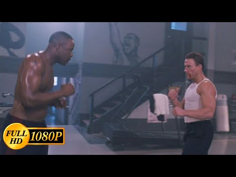 Jean-Claude Van Damme fights with his boss, who is a former world boxing champion / The Hard Corps
