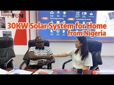 "Late-Night Visit from Port Harcourt for a 30KW Solar Deal | Real Trust in Tanfon"