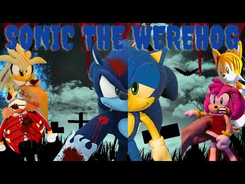 Sonic Plush: Sonic the Werehog (Donnie Plush Productions)