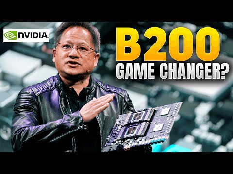 NVIDIA Reveals Black Wheel B200 GPU | World Most Powerful Chip For AI