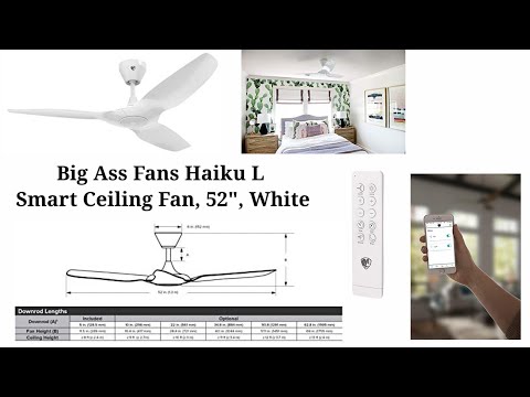 Ceiling fan with light|| ceiling fan||ceiling fan wobble|| haiku fan