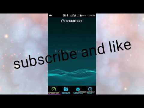 Speed test of jio on okhla app