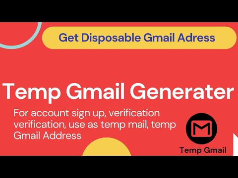 How to Get Free Temp Gmail | Disposable Gmail Generator | 10 min Mail Generator