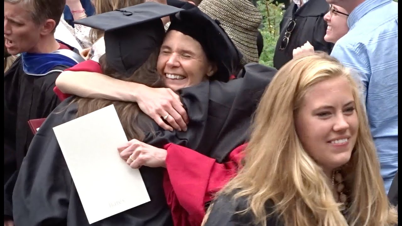 Commencement 2016: hugs and more hugs