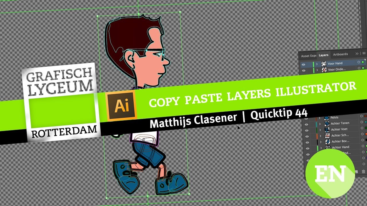 Quick tip 44 | Copy and Paste Layers in Illustrator