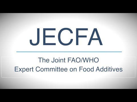 JECFA is an international scientific expert committee.