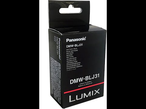 Panasonic Authentic LUMIX DMW BLJ31 Lithium ion Battery for Panasonic LUMIX S Series Mirrorless Came