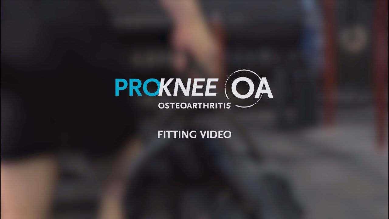 Formfit Pro Knee OA (User Fitting Tutorial)