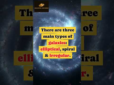 three main types galaxies elliptical