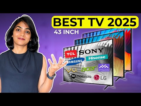 Best TV 2025 | 43 inch | Sony vs Samsung vs LG vs VU vs Hisense
