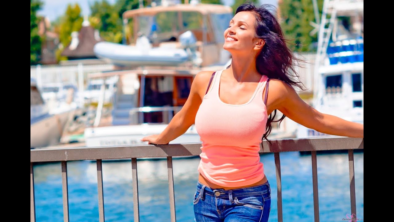 Throwback Thursday - Denise Milani in the Czech Republic