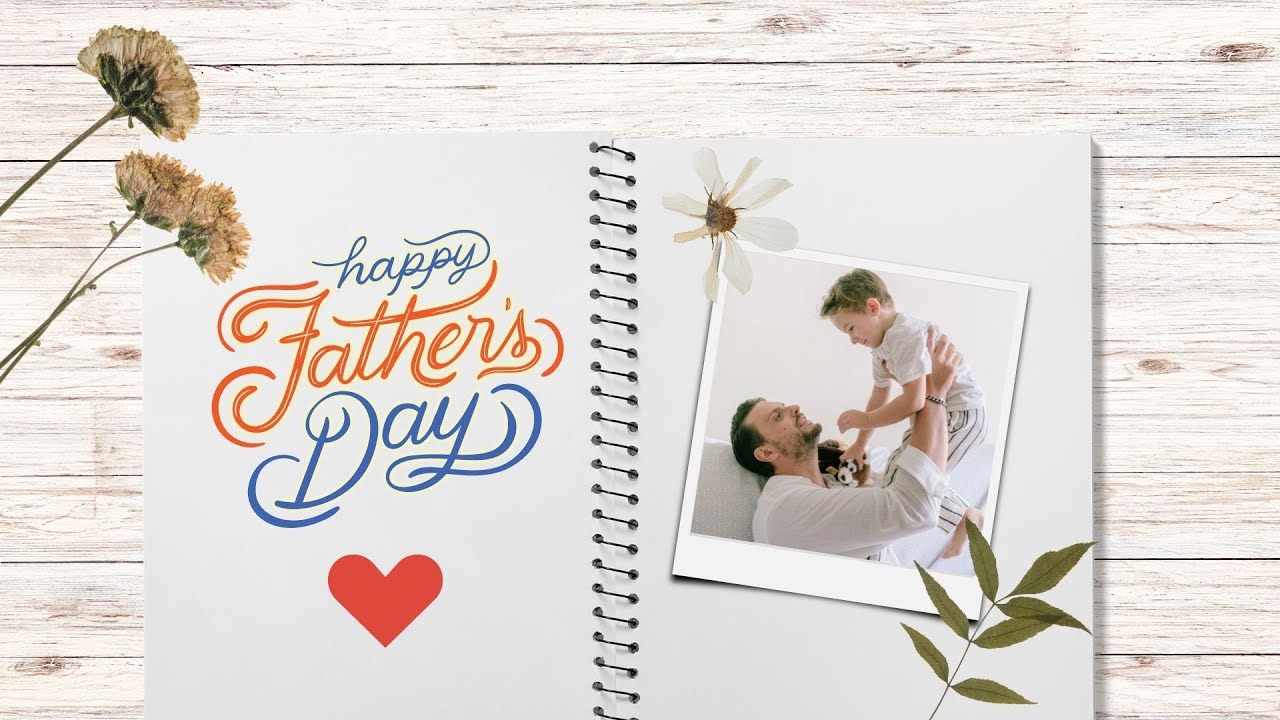 Free Father's Day Video Template Customizable & Editable in Canva