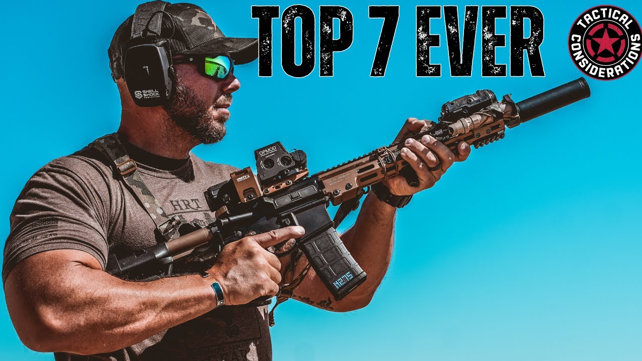 My Top 7 Favorite Guns Tested On The Channel EVER!