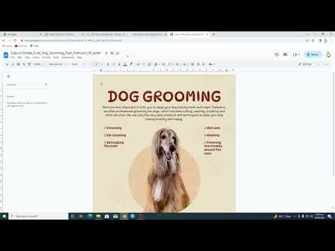 How To Make a Flyer in Google Docs