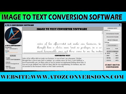 Download Image To Text Software For Free | How To Download Image To Notepad Converter Software |
