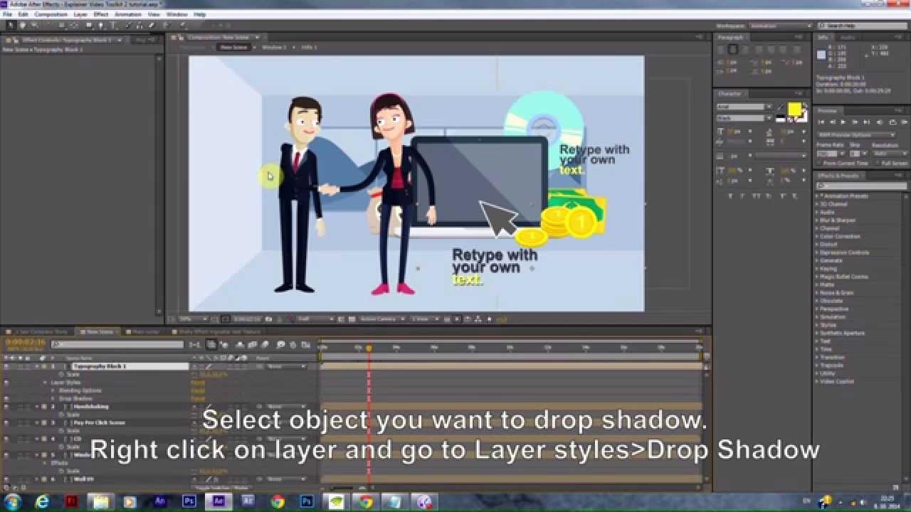 Explainer Video Toolkit 2 Tutorials - 15 Stylizing