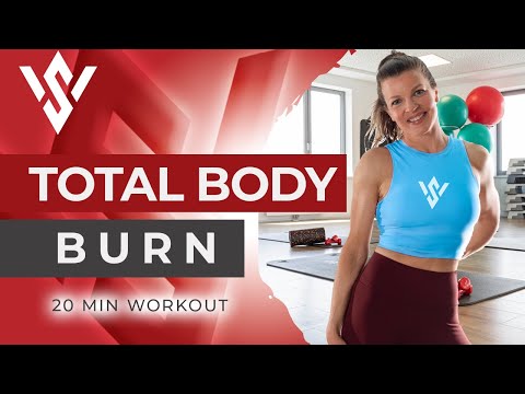 20 min TOTAL BODY TONING & STRENGTH [ Bodyweight, No Equipment ]