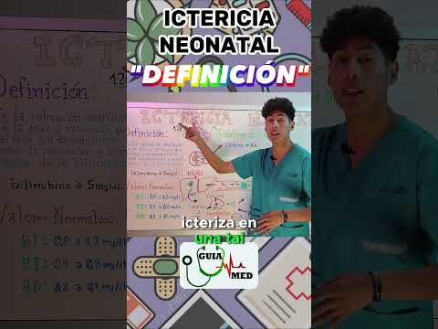 ICTERICIA NEONATAL QUÉ ES | GuiaMed #pediatria #medicina #ictericia