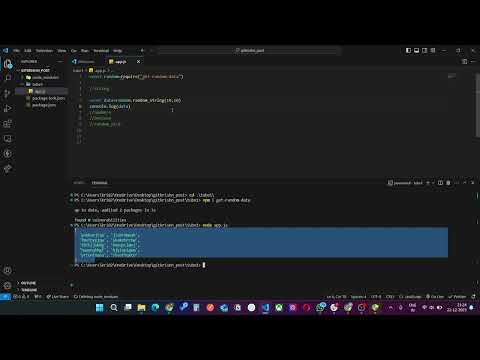 get-random-data npm package for generate bulk random data