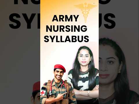 Army Nursing Assistant Exam Pattern 2025 #armynursingassistant #sonuarmyclasses