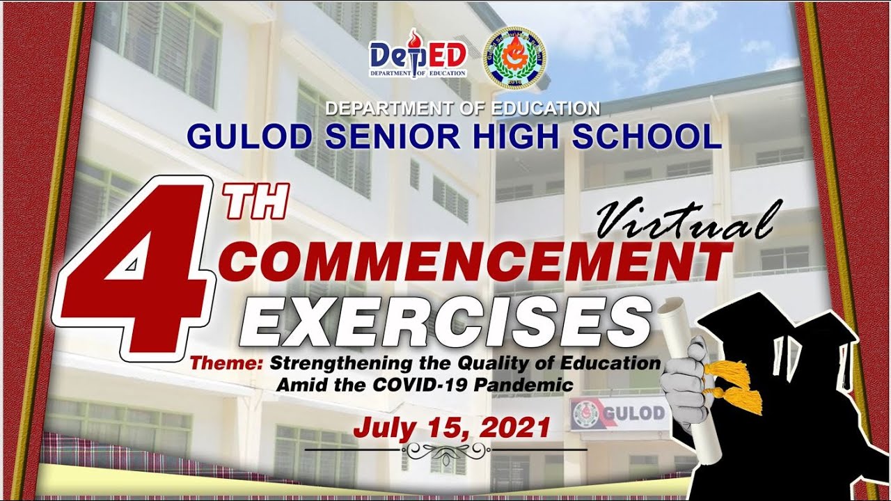 Gulod SHS 4th Commencement Exercises