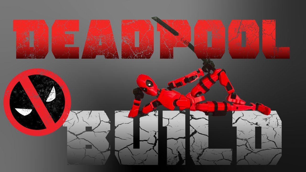 Finally! How to Assemble the Deadpool Dummy 13 (3D Printed Model)