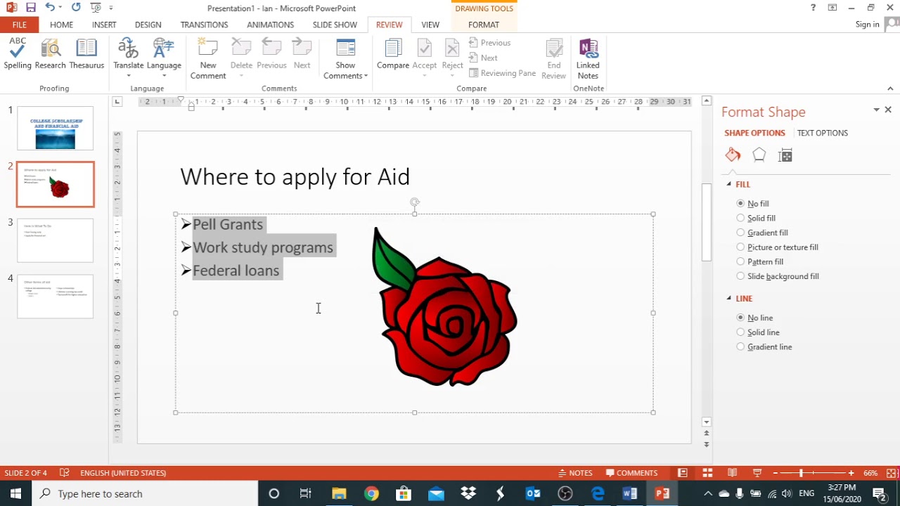 MS Powerpoint Exercise 3