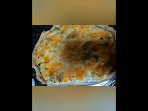 cheese and spinach quiche