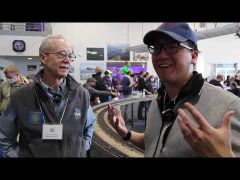 Bay Area Garden Railway Society at Hiller Aviation Museum March 2022