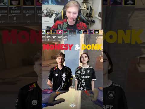 MONESY SHOWS NEW TRICKS TO DONK | #monesy #donk #cs2