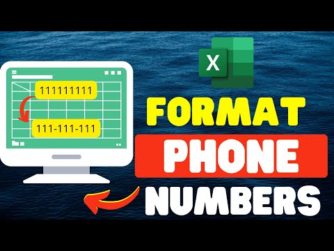 How To Format Phone Numbers Easily In Microsoft Excel