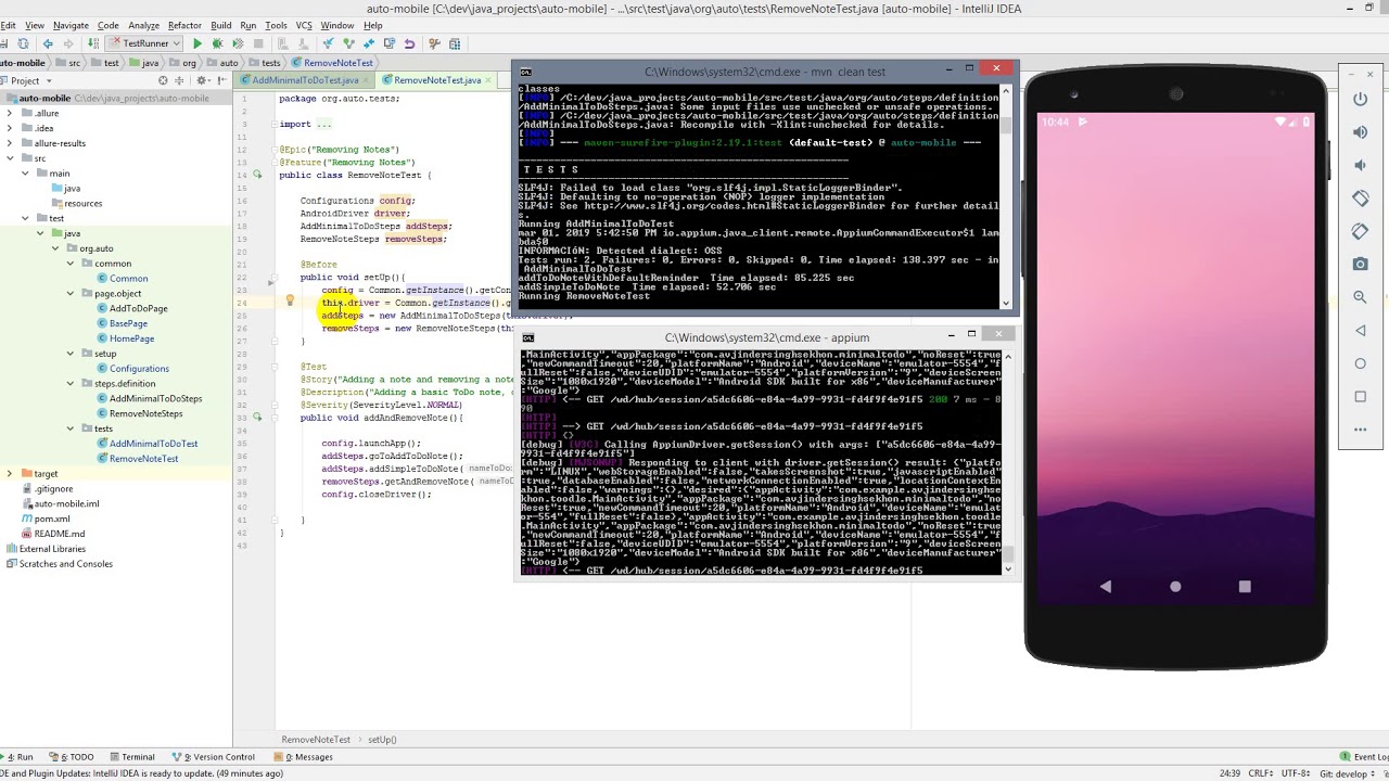 appium allure JUnit5