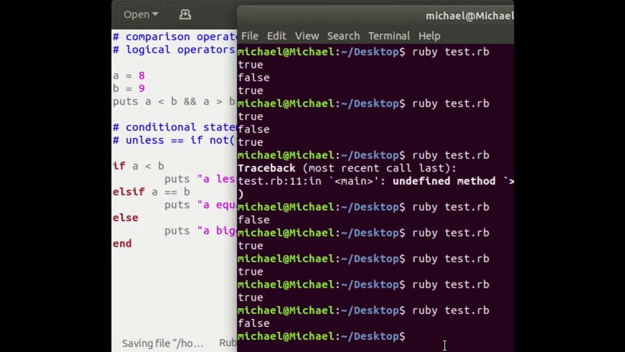 Ruby for Beginners: Control Structures and Flows