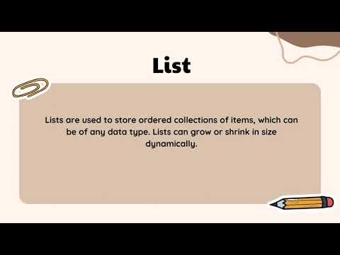 Flutter : Dart Data Types | List data type | Map | Flutter tutorial for beginners