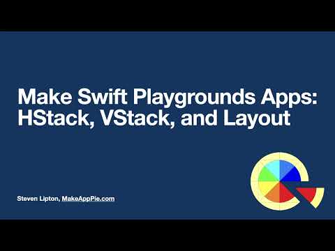 Make Swift Playgrounds Apps: HStack, VStack and Layout – Make App Pie