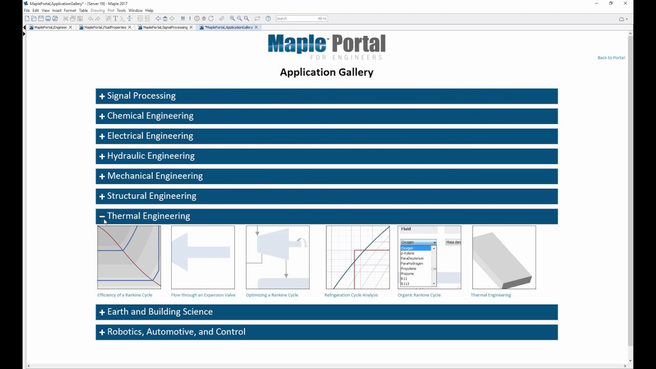 Maple Engineering Portal