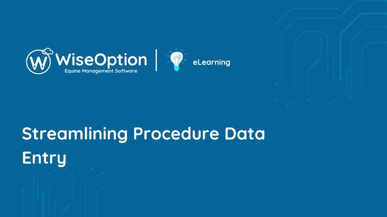 eLearning: Procedure - Form Holder