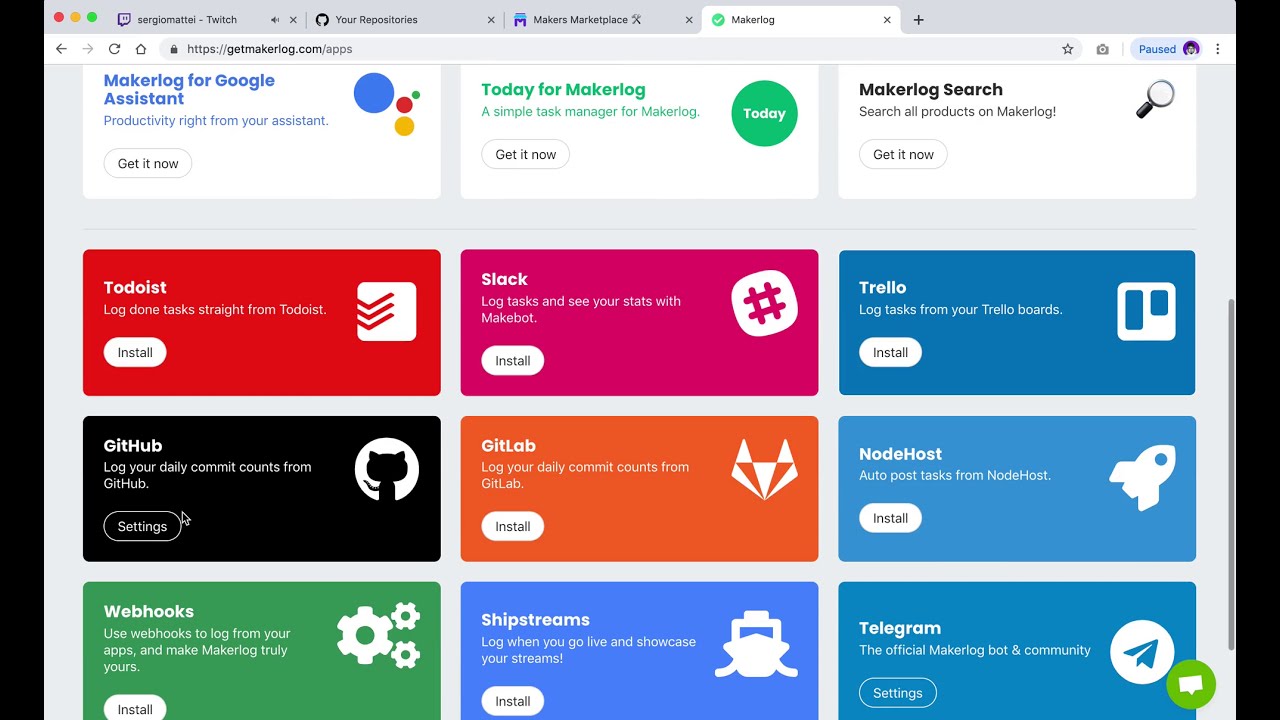 Makerlog | A tutorial on how to log from GitHub! ✨