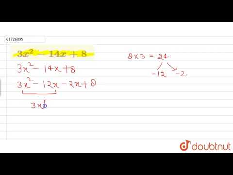 `3x^2-14x+8`