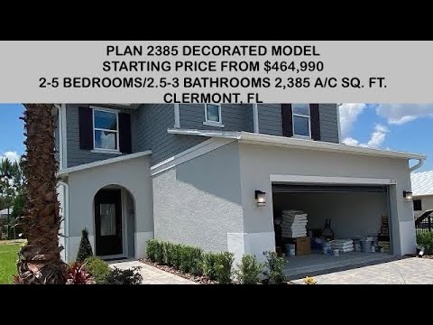 New Home for sale in Clermont, Florida. The Sanctuary I Community, Plan 2385 by kb HOME.