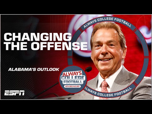Nick Saban's Alabama offense is a work in progress, but "defense and ...