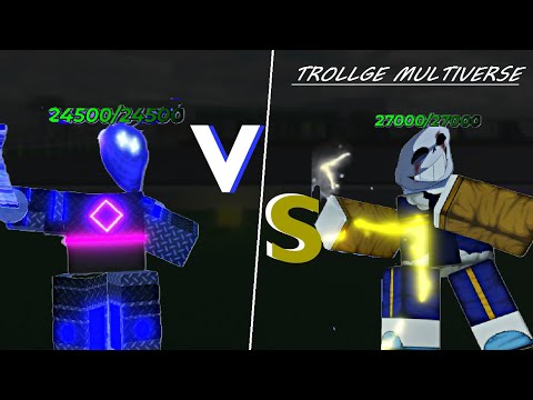 Ruler:Guardian Of The Galactic VS Sorcerers:Outer | Trollge Multiverse (Roblox)