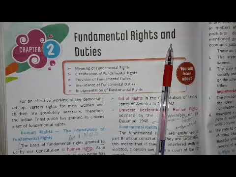 Fundamental rights and duties