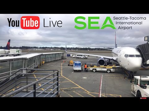🔴 Live from Seattle (Seatac) International Airport