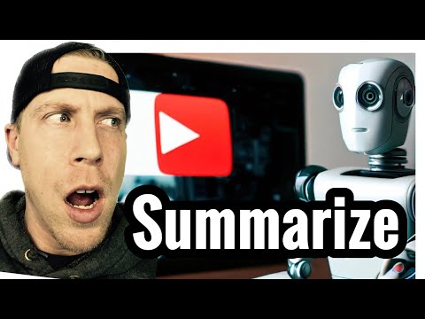 How to Summarize a YouTube Video using AI