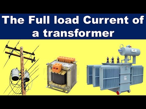 How to calculate full load current of a transformer | 3phase transformer calculation.