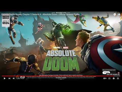 Fortnite Chapter 5 Season 4 official trailer and Battle pass!!!