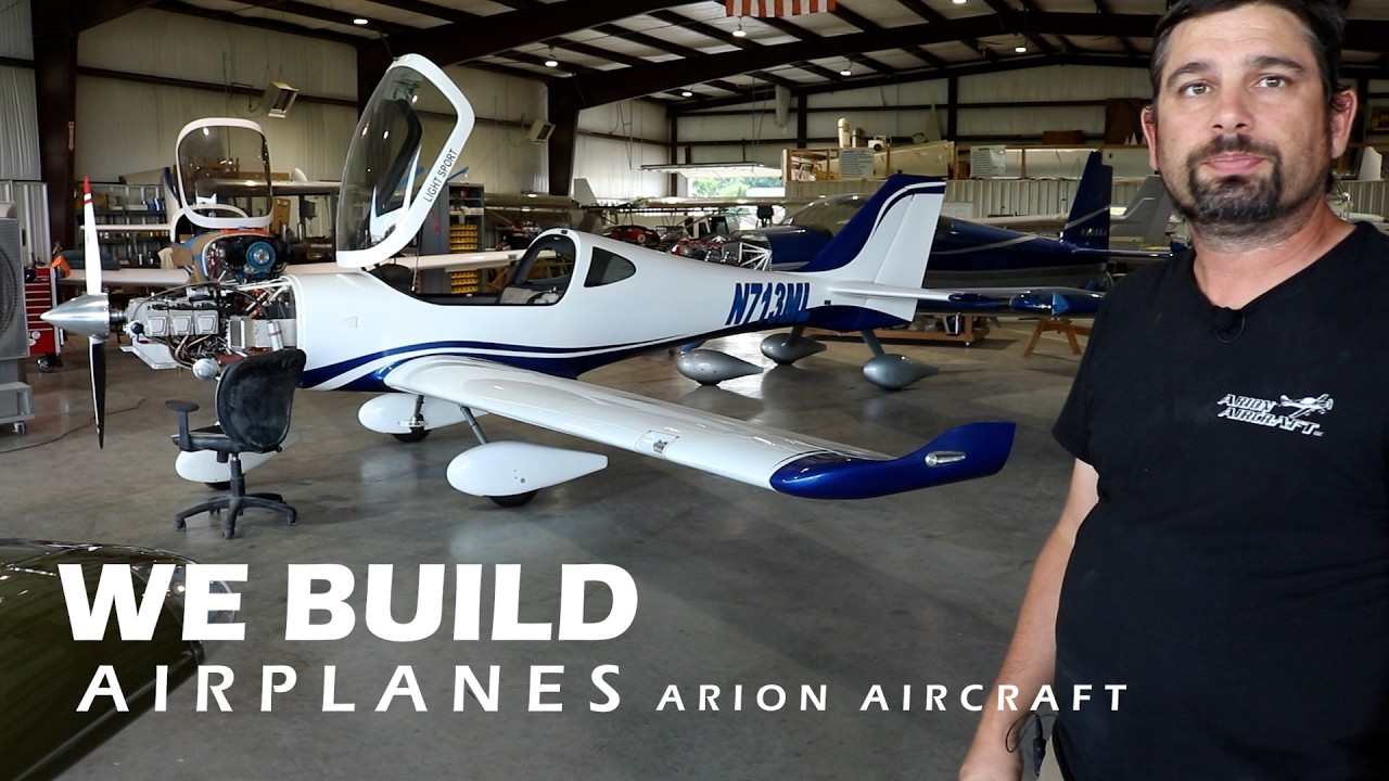 Hangar Tour! 13 Projects at Once! Arion Aircraft Completion Center