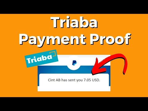 Triaba Payment Proof (Live PayPal Proof)